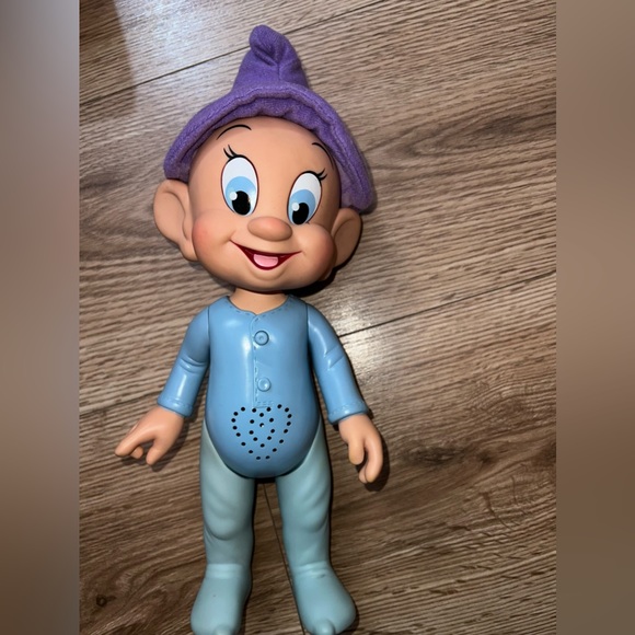 Disney | Toys | Disney 204 Rare Dopey The Dwarf Doll Toy Snow White Non ...